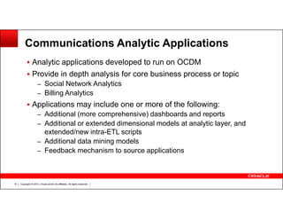 Oracle communications data model product overview | PPT