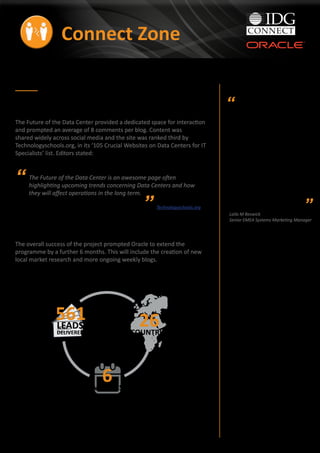 Oracle connect zone case study | PDF