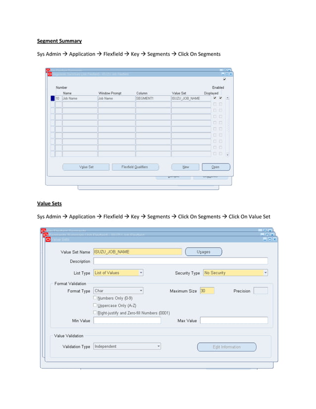 Oracle Core HR with Screen Shots | DOCX | Human Resources | Business