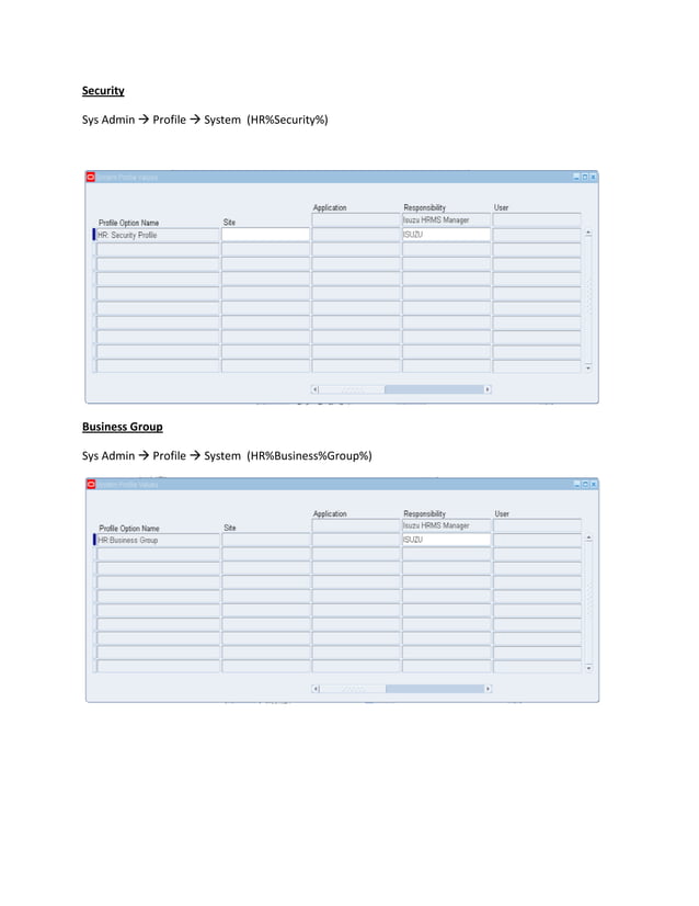 Oracle Core HR with Screen Shots | DOCX | Human Resources | Business