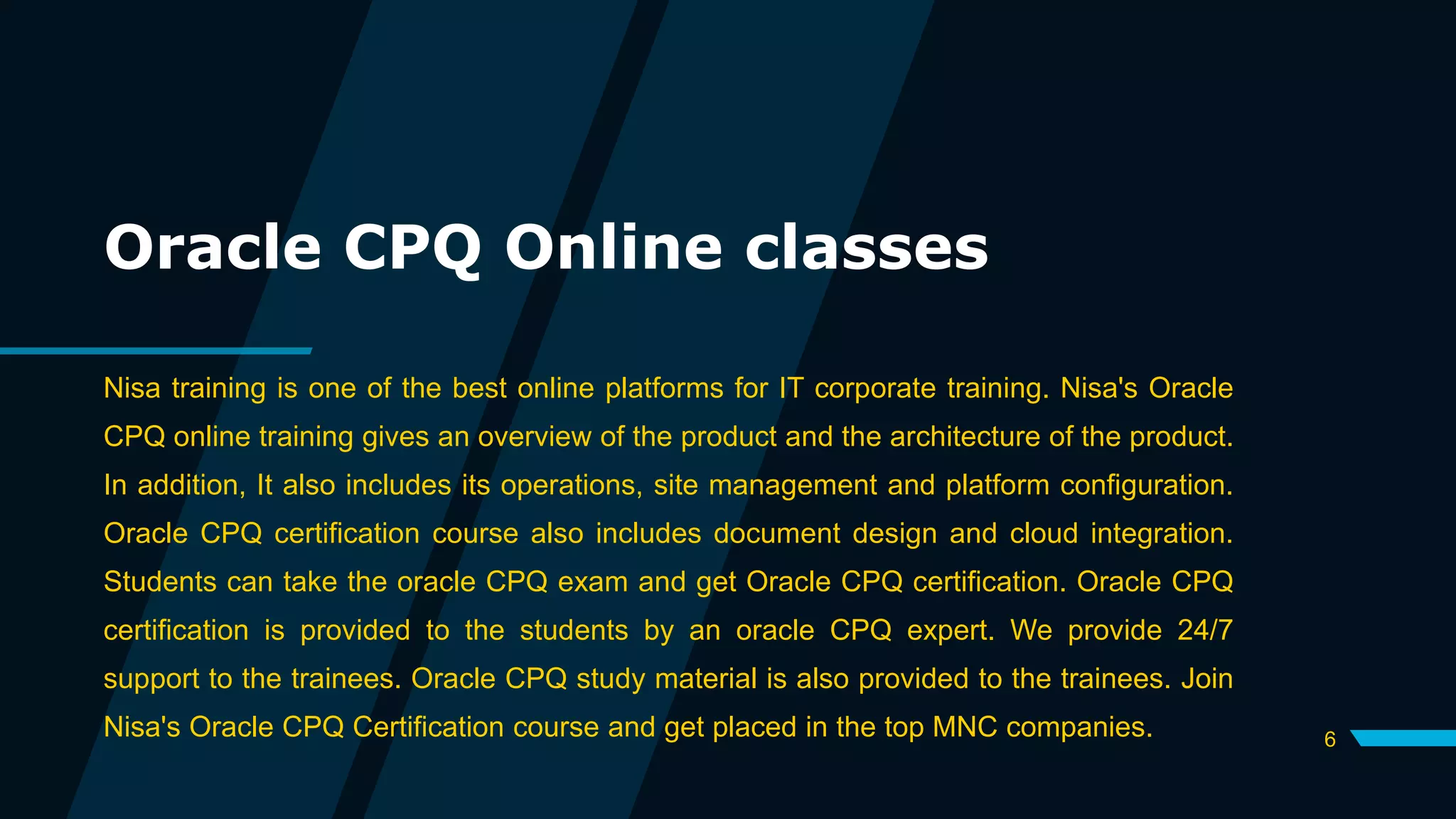 Oracle Cpq Training Pptx Technology And Computing