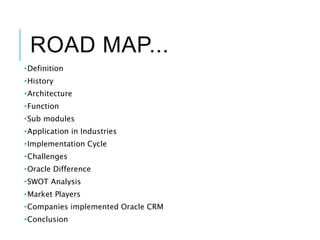 Oracle CRM | PPTX
