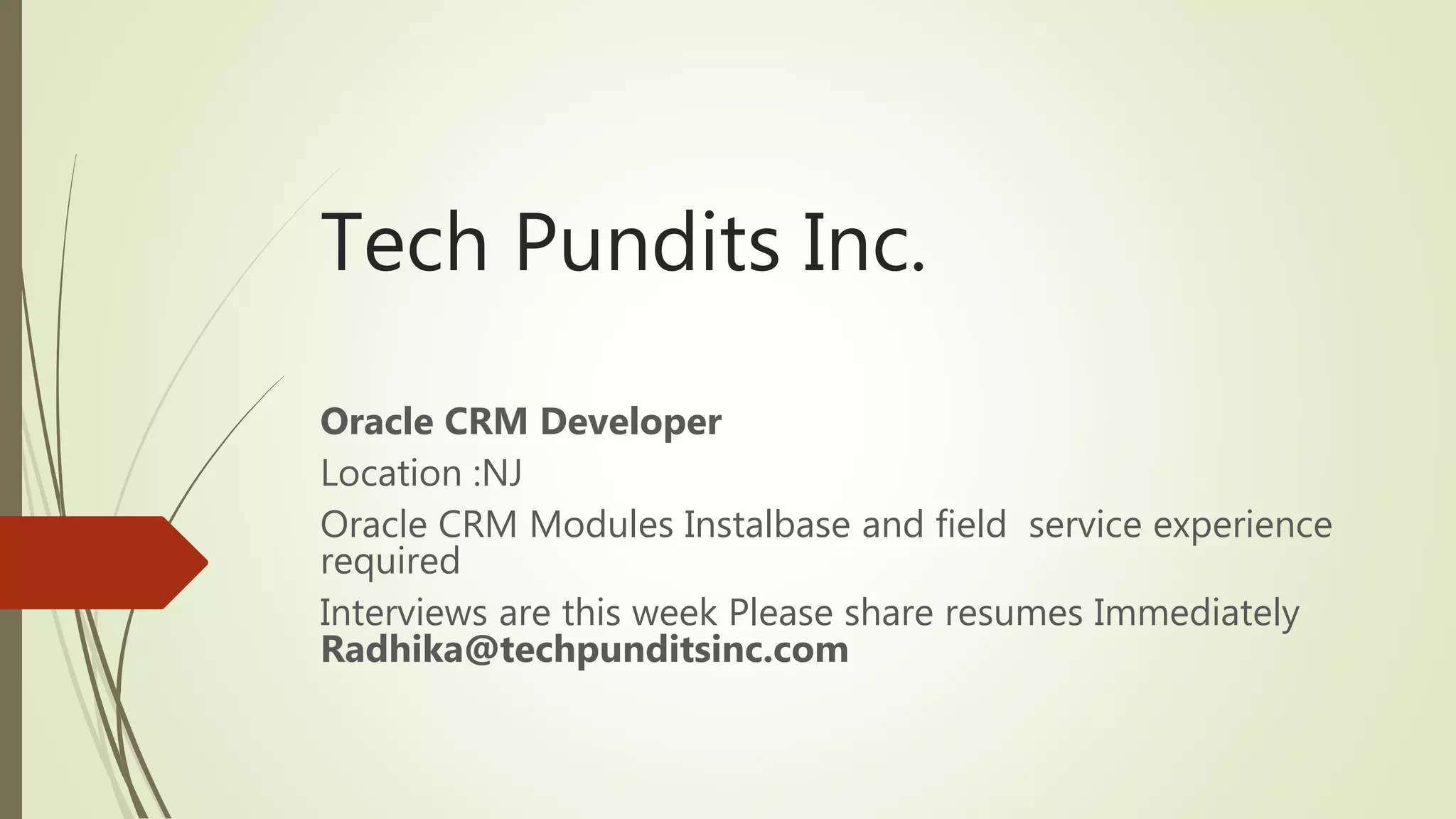 Oracle Crm Pptx