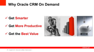 Oracle CRM On Demand Product Strategy And Roadmap | PPT