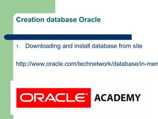 Oracle database | PPT