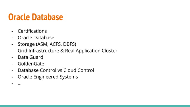 Oracle Database Products | PPT