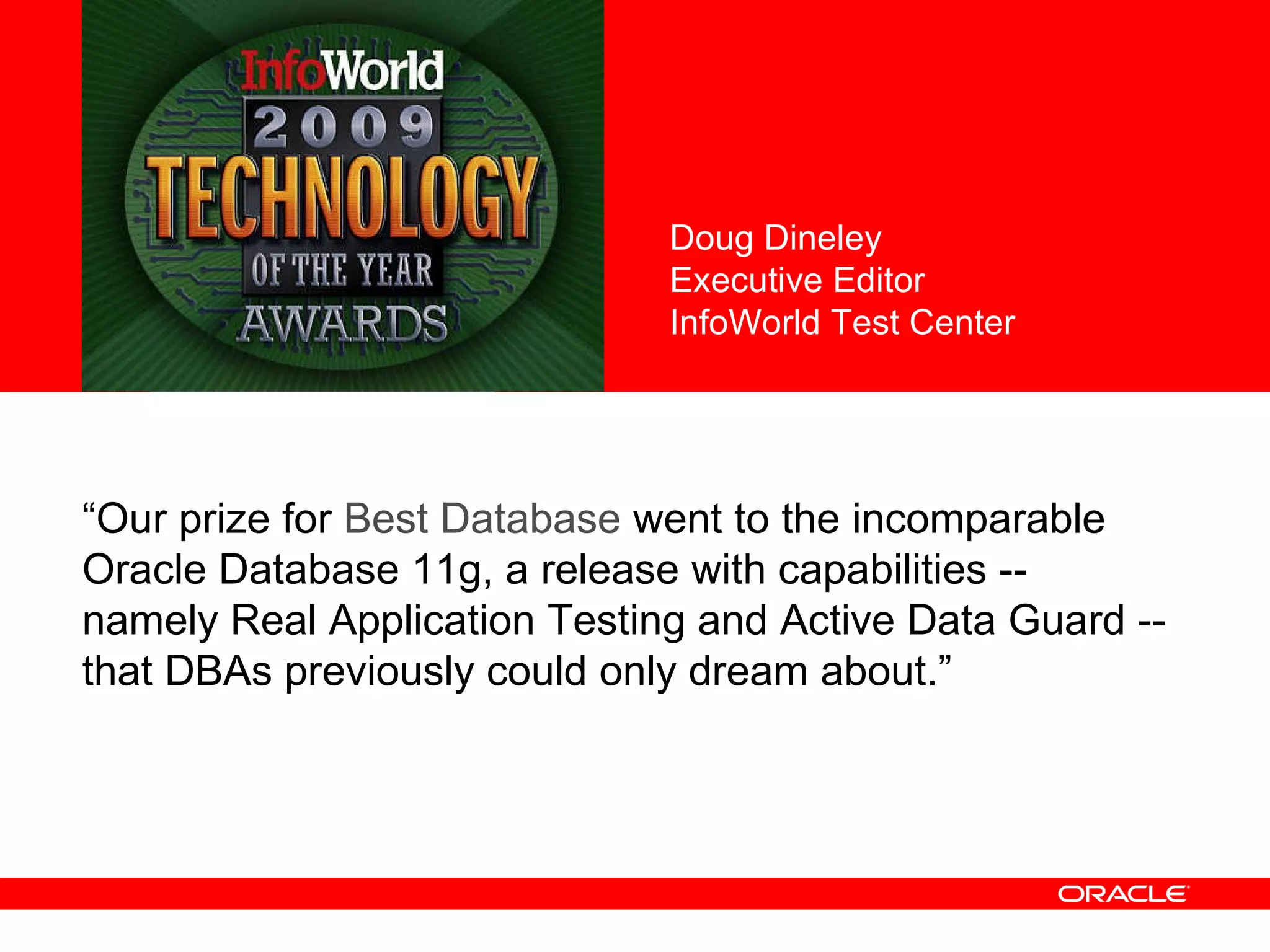 Oracle Database 11g Lower Your Costs | PPT | Databases | Computer Software and Applications