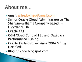 Oracle database 12.2 new features | PPTX | Databases | Computer Software and Applications