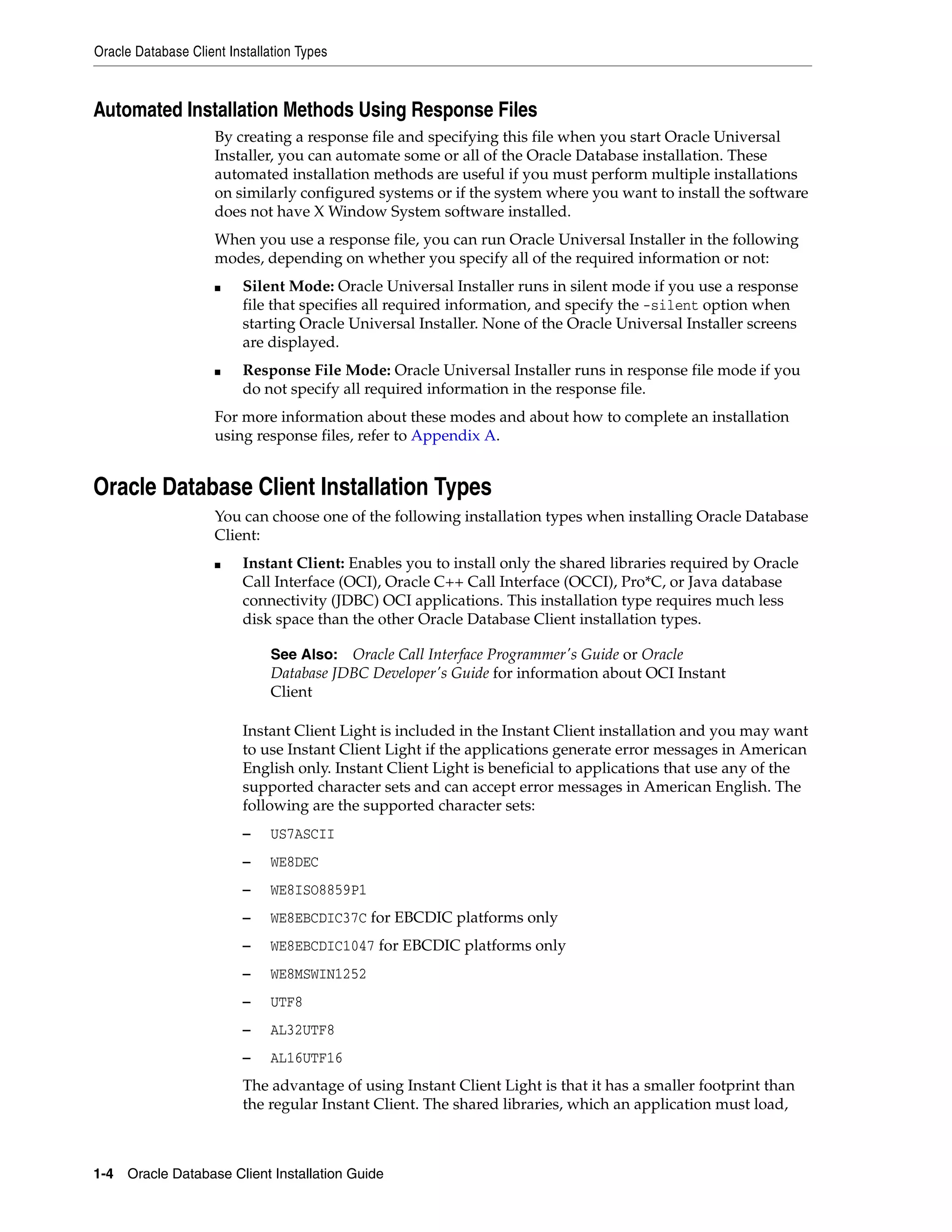 Oracle database 12c client installation guide | PDF | Databases | Computer Software and Applications