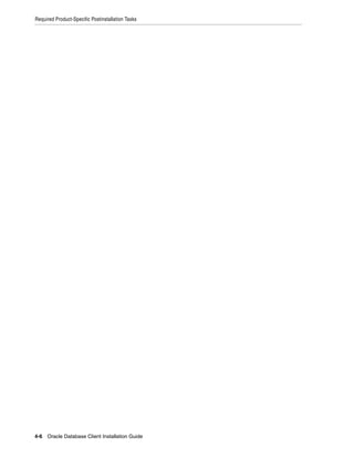 Oracle database 12c client installation guide 4 | PDF