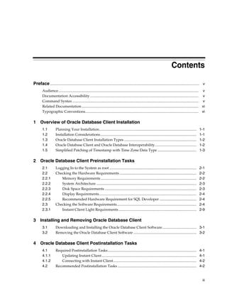 Oracle database 12c client installation guide 4 | PDF