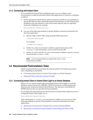 Oracle database 12c client installation guide 5 | PDF