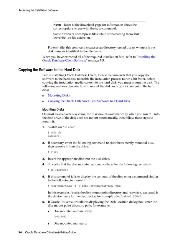 Oracle database 12c client installation guide 6 | PDF