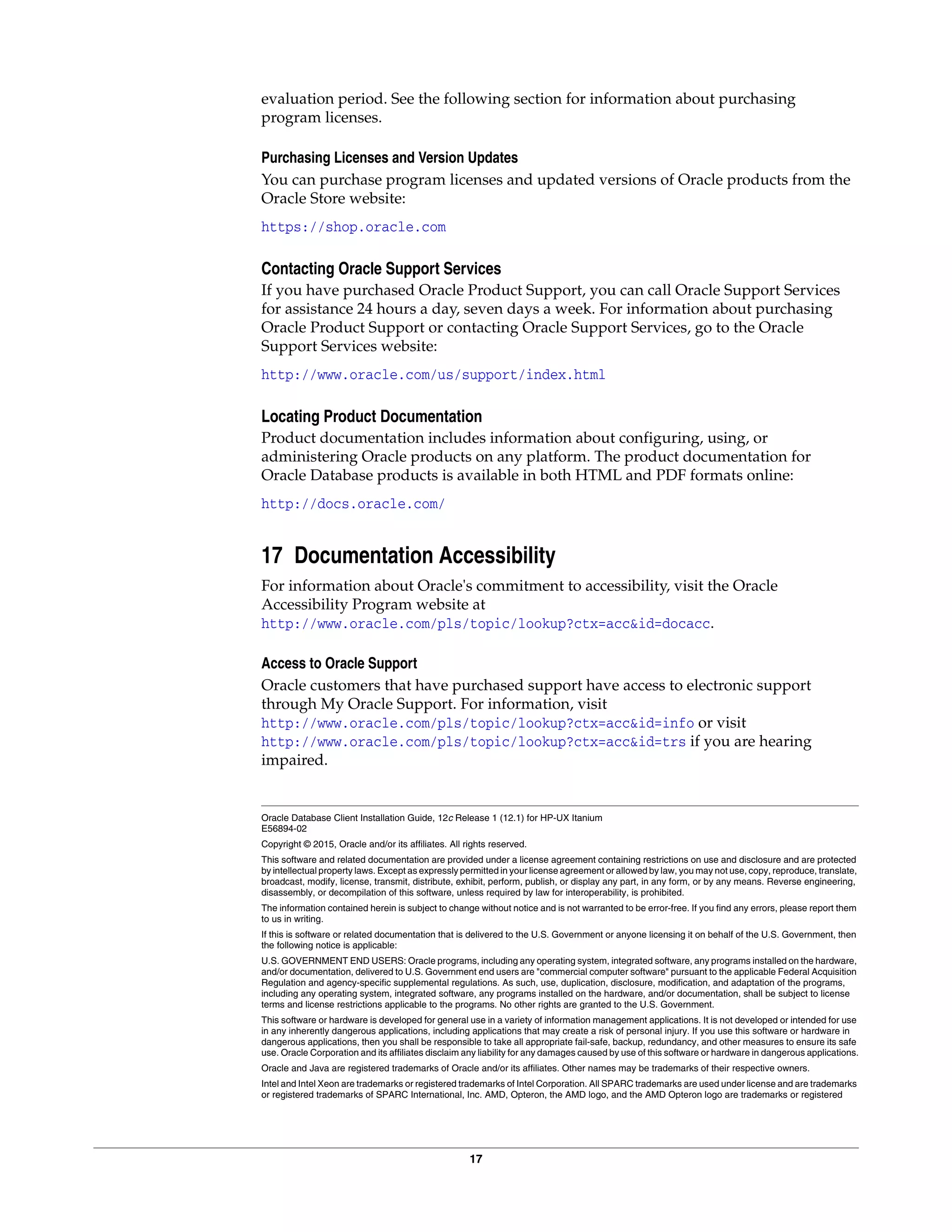 Oracle database 12c client quick installation guide 2 | PDF