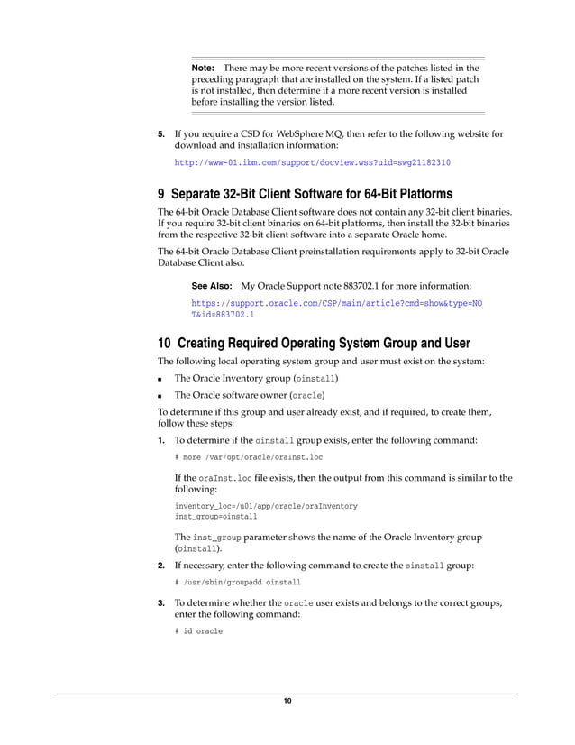Oracle database 12c client quick installation guide 2 | PDF