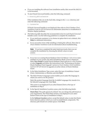 Oracle database 12c client quick installation guide 2 | PDF