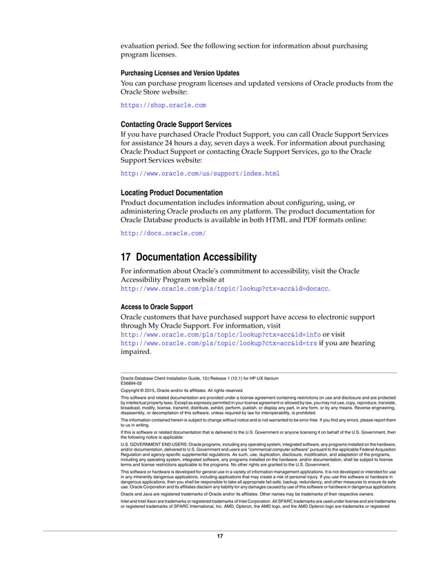 Oracle database 12c client quick installation guide 2 | PDF