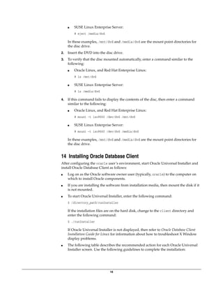 Oracle database 12c client quick installation guide 4 | PDF