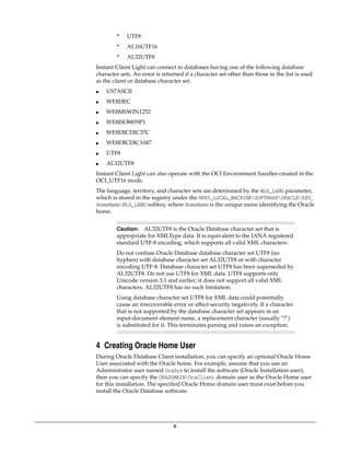 Oracle database 12c client quick installation guide 5 | PDF | Operating Systems | Computer ...