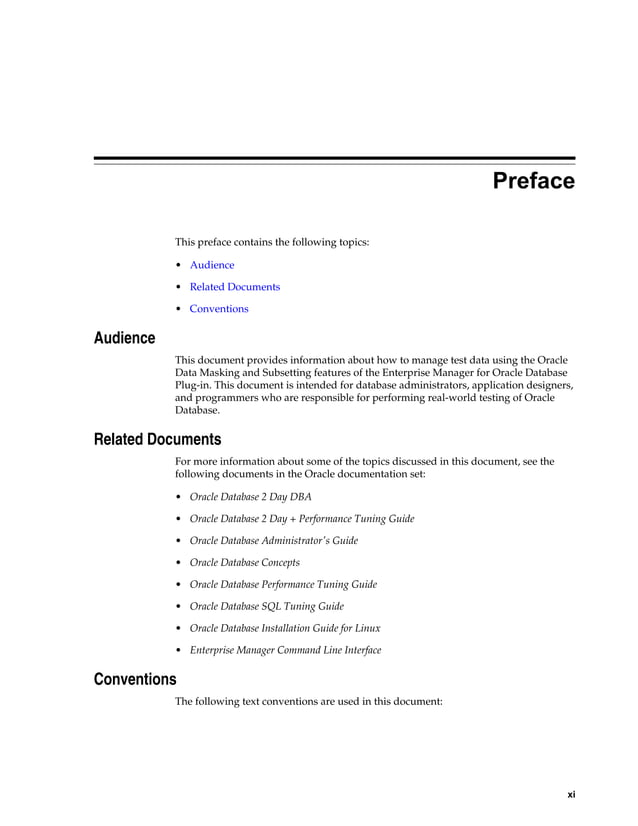 Oracle Database 12c Data Masking And Subsetting Guide Pdf