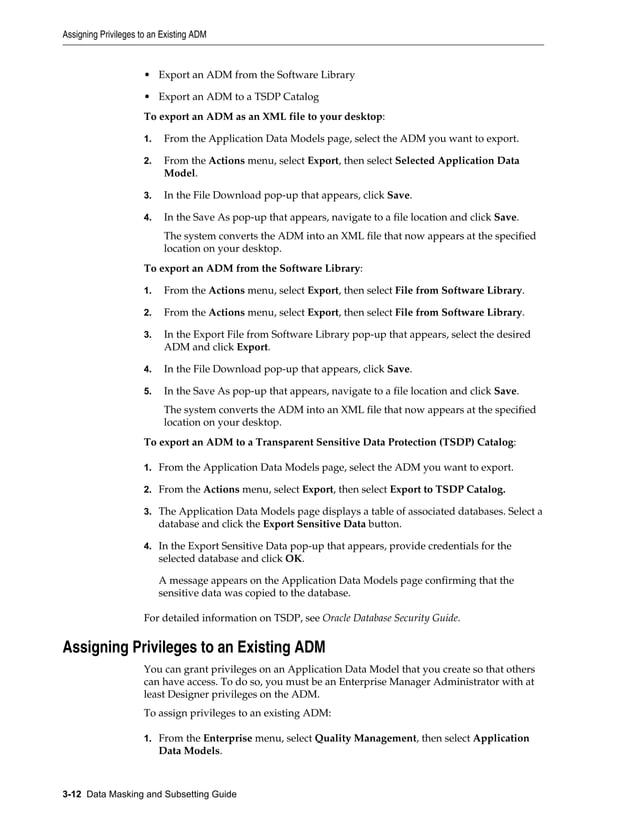 Oracle Database 12c Data Masking And Subsetting Guide Pdf