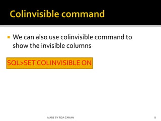 Oracle database 12c new features | PPT