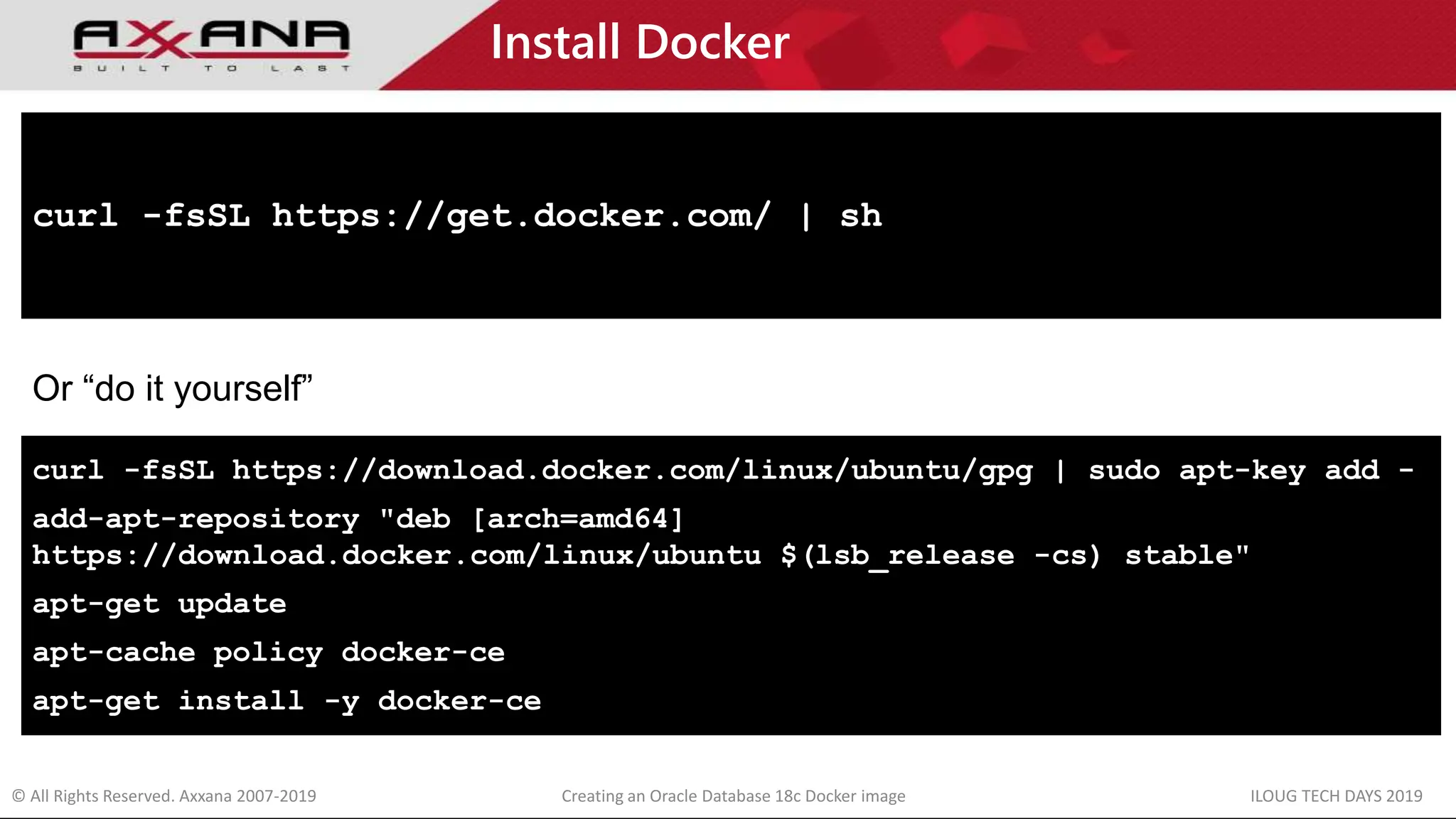 Oracle Database 18c Docker Pdf