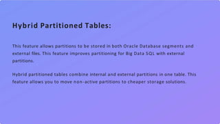 Oracle Database 19c New Features for DBAs and Developers.pptx | Databases | Computer Software ...