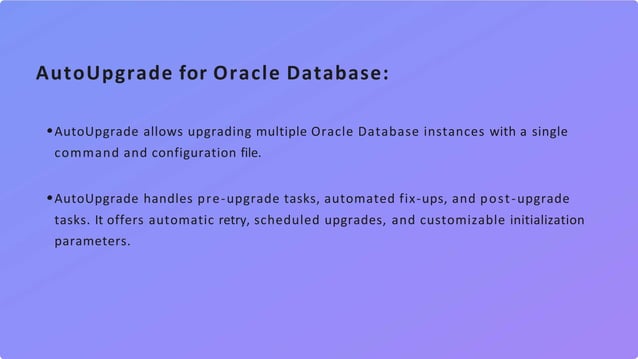 Oracle Database 19c New Features for DBAs and Developers.pptx | Databases | Computer Software ...