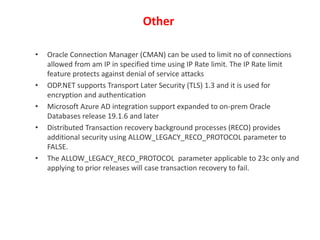 Oracle Database 23c Security New Features.pptx