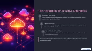 Oracle Database 26ai - The Blueprint for AI-Native Multicloud ...