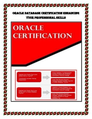 Oracle Database Certification Enhancing your Professional Skills