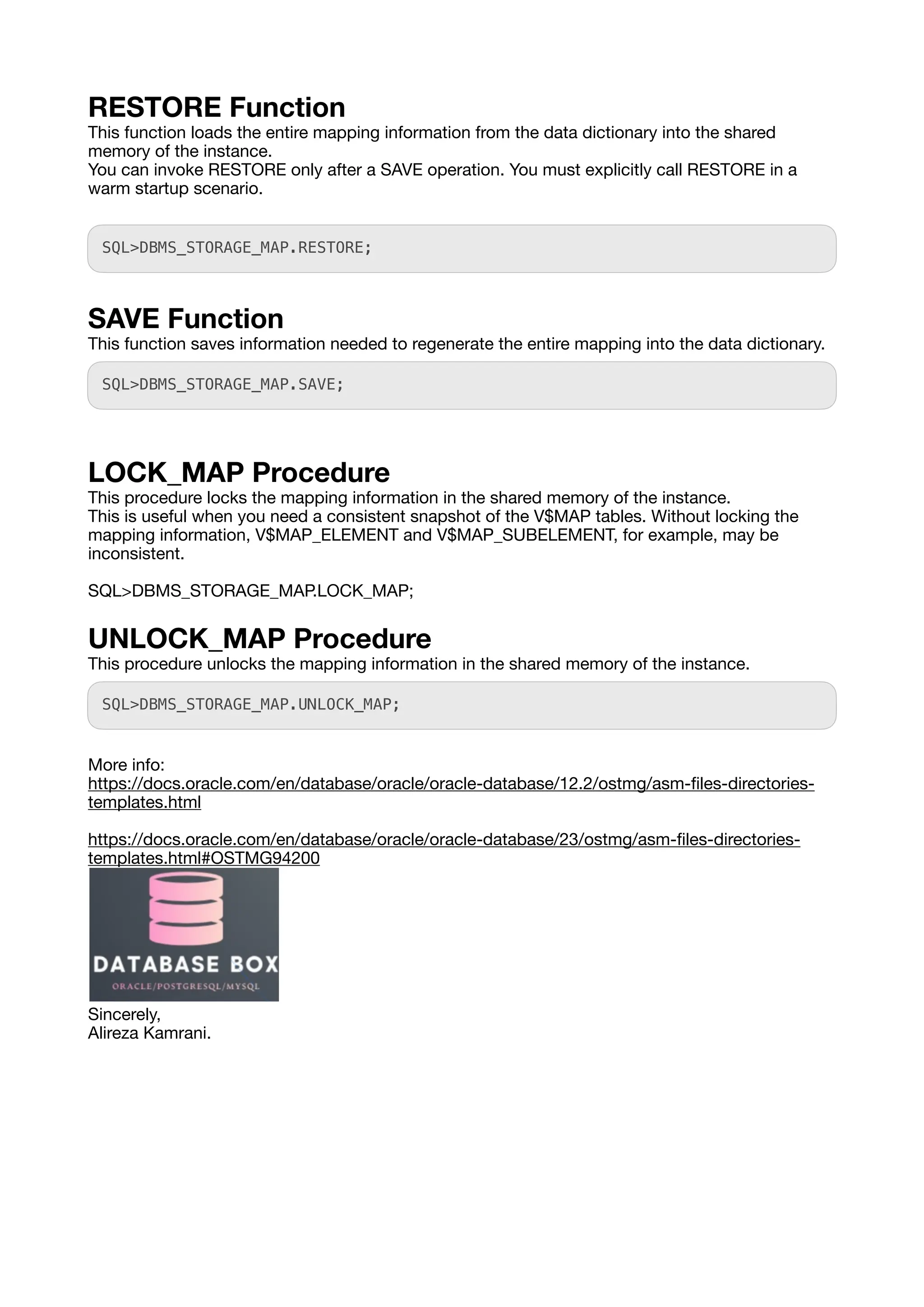 Oracle Database File Mapping For Oracle Asm Files Pdf