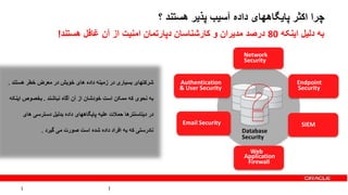 Oracle database firewall | PPSX
