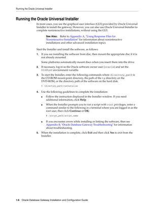 Oracle database gateway 11g r2 installation and configuration guide | PDF
