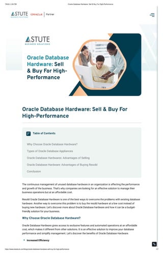 Oracle Database Hardware Sell & Buy For High-Performance.pdf