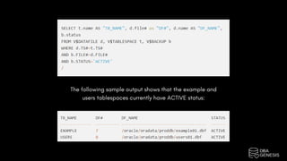 Oracle database hot backup and recovery | PDF | Operating Systems ...