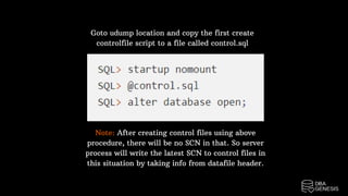 Oracle database hot backup and recovery | PDF | Operating Systems ...