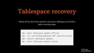 Oracle database hot backup and recovery | PDF | Operating Systems | Computer Software and ...