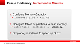 Larry Ellison Introduces Oracle Database In-Memory | PDF