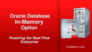 Larry Ellison Introduces Oracle Database In-Memory | PDF