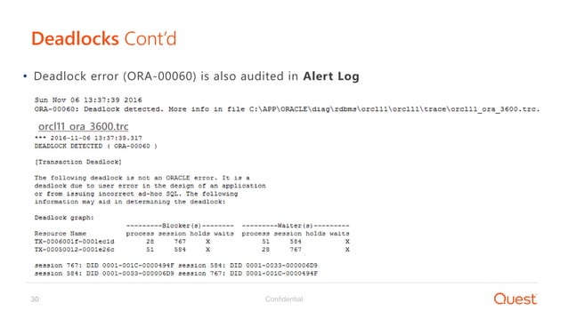 RMOUG 18 - Oracle Database Locking Mechanism Demystified | PPT