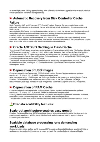 Oracle database maximum performance on Exadata | PDF