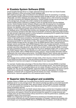 Oracle database maximum performance on Exadata | PDF