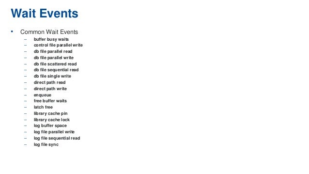 Oracle Database Performance Tuning