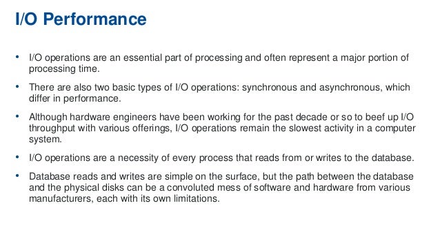 Oracle Database Performance Tuning 