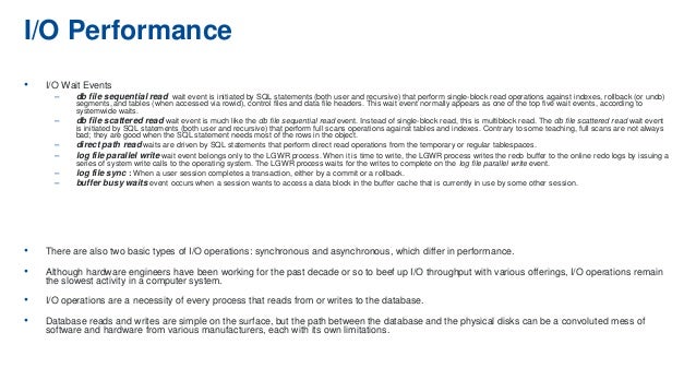 Oracle Database Performance Tuning