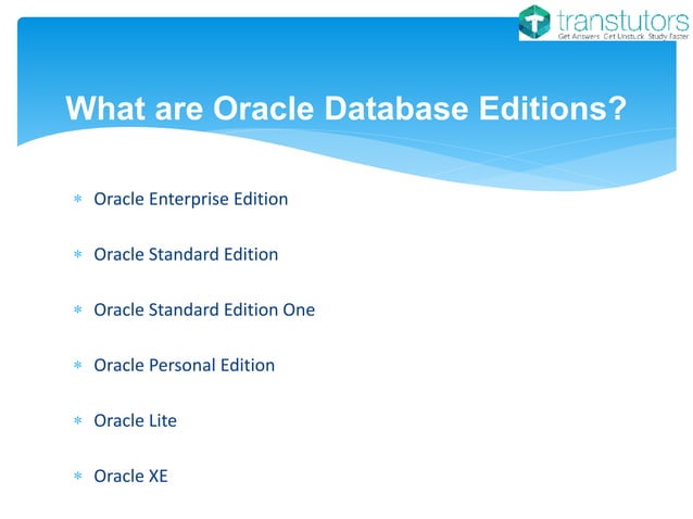Oracle Database Computer Science Pptx Databases Computer Software And Applications