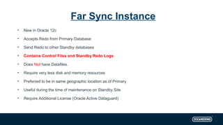 Oracle Dataguard | PPT | Databases | Computer Software and Applications