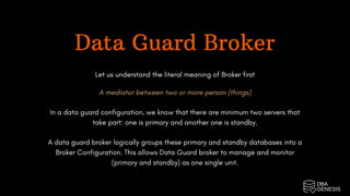 Oracle Data Guard Broker Configuration | PDF | Databases | Computer Software and Applications